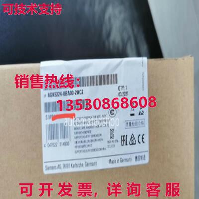 供应原装6GK5224-0BA00-2AC2  XC224 2IE 工业交换机 RJ45 端口