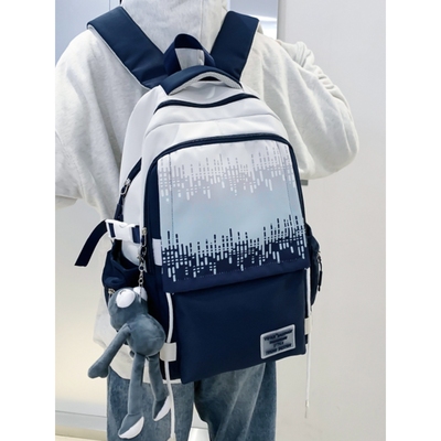 法国Nit Zana初中生书包男生高中生高颜值渐变大容量学生双肩包