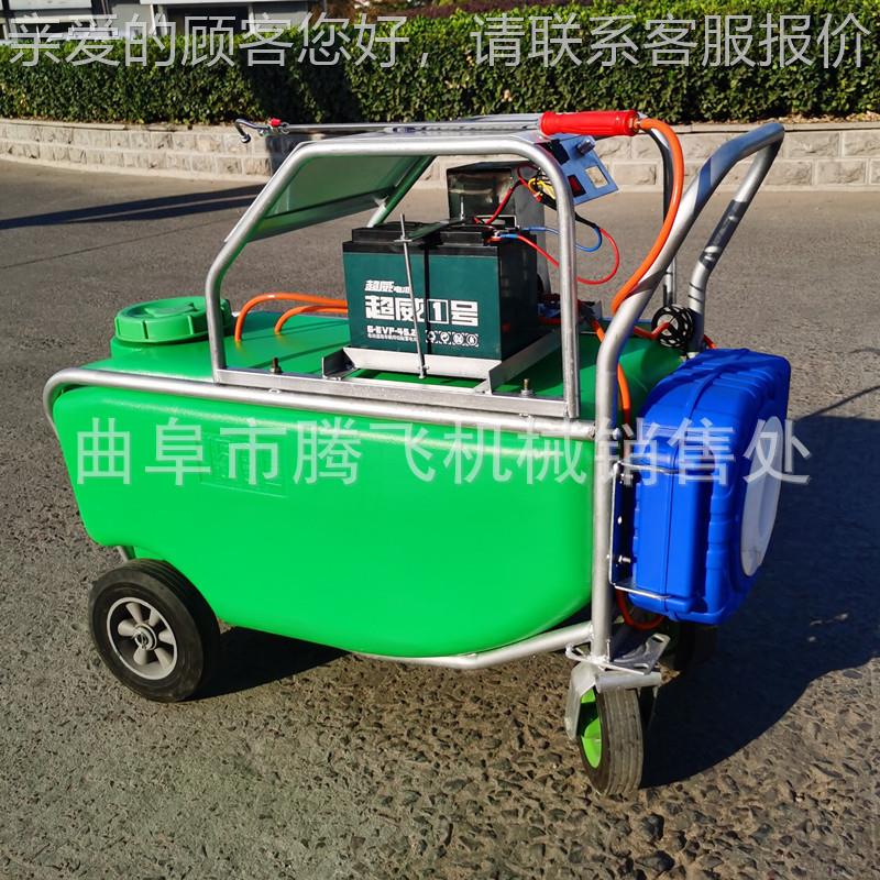 手推式电动打药机 高压汽油喷雾消毒机器插电式弥雾机养殖场消毒