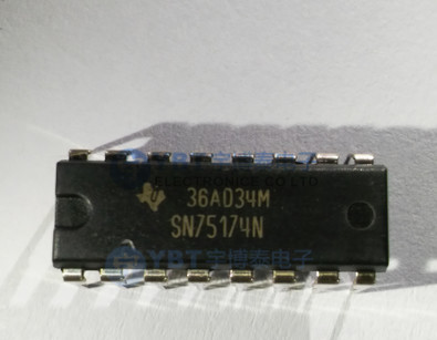 SN75174N TI(德州仪器)全系列进口原装 DIP-16封装 进口原装