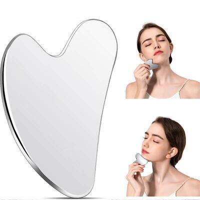 Gua Sha Facial Tool Stainless Steel GuaSha Face Lift 刮痧板
