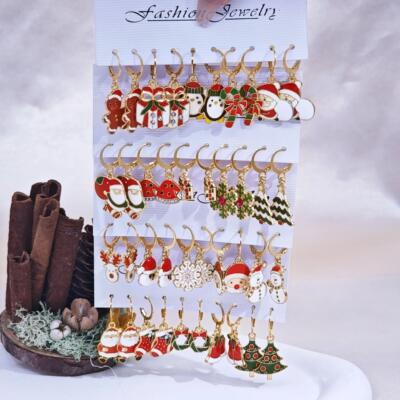 10/20/40pcs New Christmas Set Cross border Hot Selling Carto