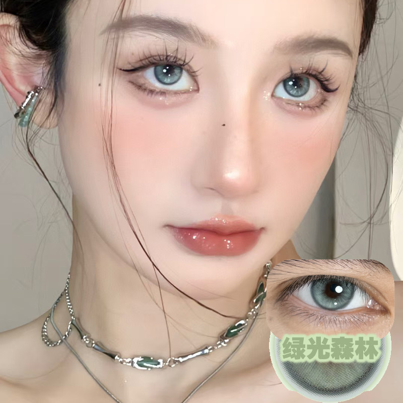 PokerKaty月抛美瞳风铃甜酒师歌尔摩修女绿光森林桑维卡神父正品
