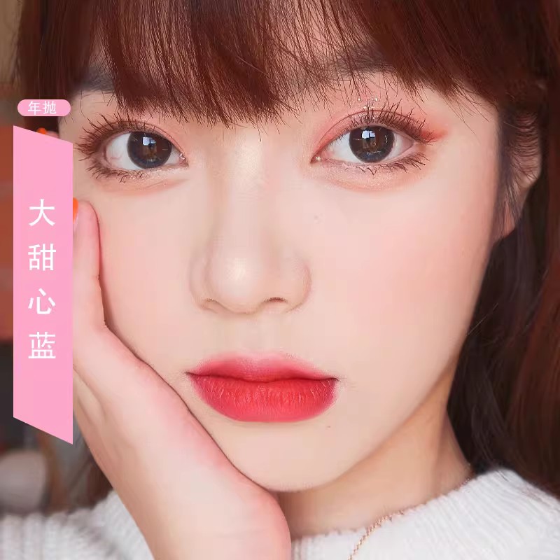 SORALENS年抛美瞳月光2代棕赫本灰西野棕香蜜巧彩色隐形眼镜香蜜