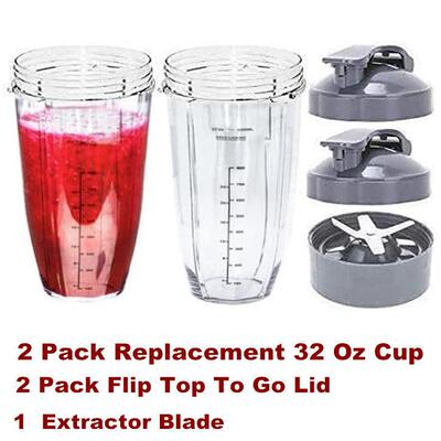 Replacement 32 Oz Cup Lid Extractor Blade Nutribullet