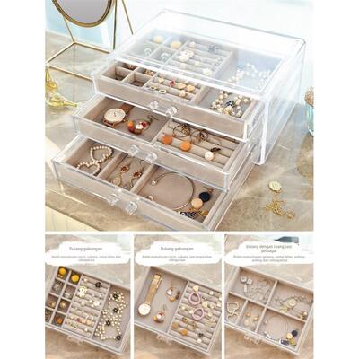 oxidation resistant jewelry box earrings earrings necklace