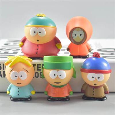 5 Pieces/set Stan Kyle Kenny Cartman Toy Creative Doll Gift