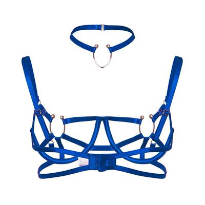 Metal hollow ribbon neckband underwear 金属镂空织带围脖内衣