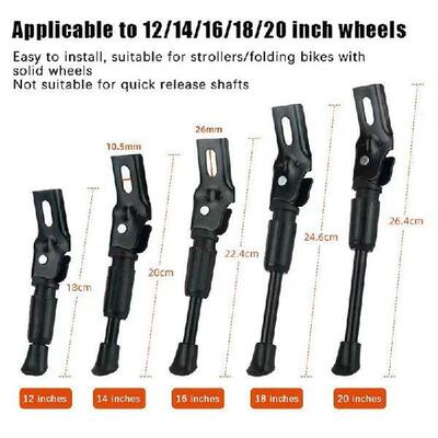 1PC Kids Bike Kickstand Parking Stand Foot Brace Children