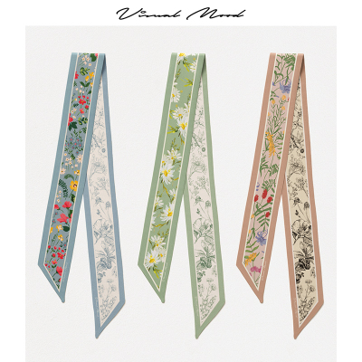 VISUALMOOD法式双面印花发带