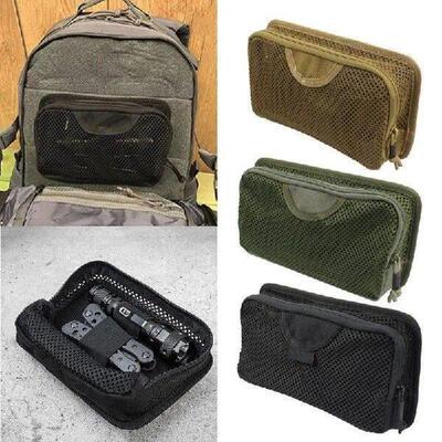 Double Zipper Utility Admin Bag Compact Carriers Utility