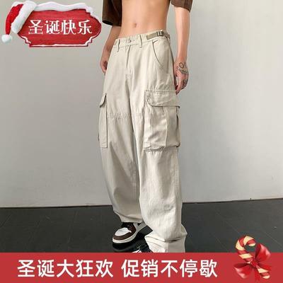 Women Cargo Straight Baggy Pants for Men Sweatpants Joggers