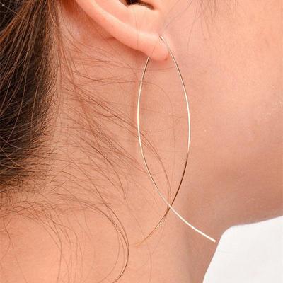 Fashion simple fishing line earrings handmade earrings