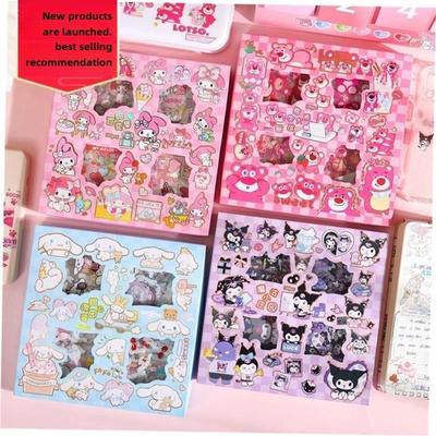 24sanrio sticker cinnamoroll kuromi stickers bear cute贴纸p