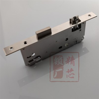 新品恒大地产入户门大门防盗门22*240机械锁体O6085双孔单孔开