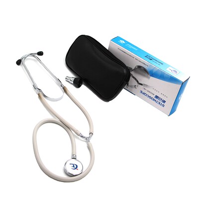 极速1SET Swivel type dual-use veterinaryK stethoscope diagno