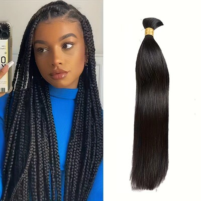 12A顺发发板bulk hair接发假发human hair bundles真人发丝25g