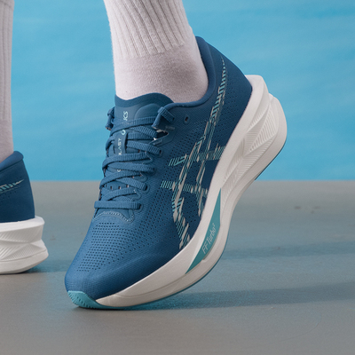 asics亚瑟士慢跑鞋男鞋2025新款运动鞋SONICBLAST 缓震回弹训练鞋