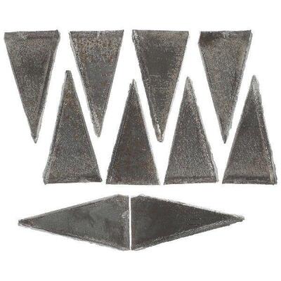 20 Pcs Triangle Wedge Axe Durable Carbon Steel Hammer