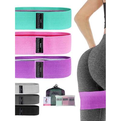 Fabric Resistance Hip Booty Bands Glute Thigh Elastic Workou
