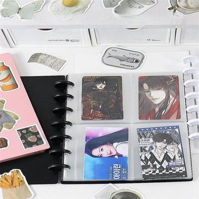 10PCS/Pack A5 Kpop Photocard Binder Sleeves Idol Photo Card