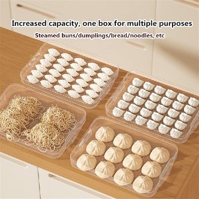 极速Multilagyer Dumpling Box Household Food Egg Frozen Box