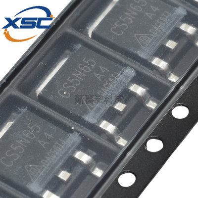 原装正品 CS5N65 A4 5A 650V TO-252 N沟道 MOS场效应管