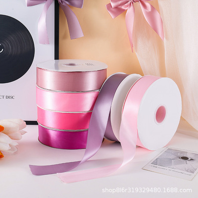 4cm single-sided high-density polyester ribbon DIY souvenir gift, flower packaging, headwear accessories, clothing acce