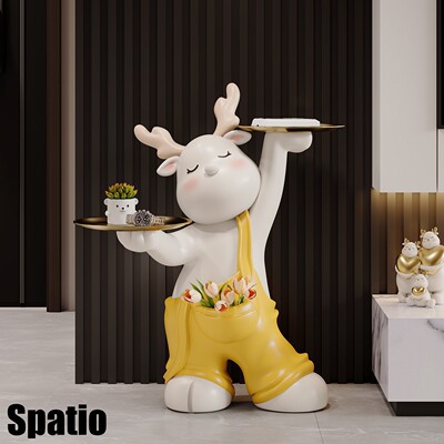 Spatio鹿落地灯大型高端装饰品