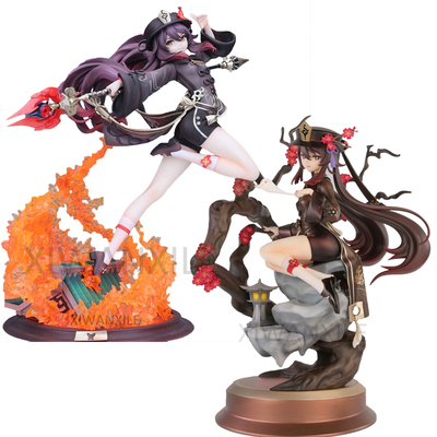 极速Figura DE ACCIN DE Genshin ImpacIt Hu Tao, Klee, Hiban