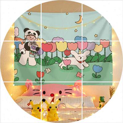 极速hanging cloth cute room decorationI painting tapestry ne
