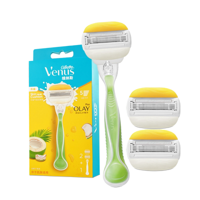 Venus维纳斯腋下剃毛器私处刮毛刀脱毛刀椰椰刀剃毛刀女士