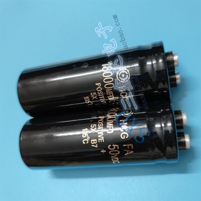 50V18000UF 18000UF/50V发烧级电解电容螺丝脚 体积 35*100