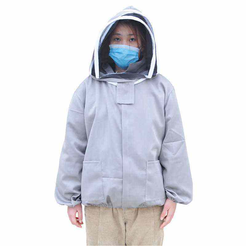 新品新品加厚防蜂上衣半身养蜜蜂服透气防蚊虫P蛰咬送防护手套可