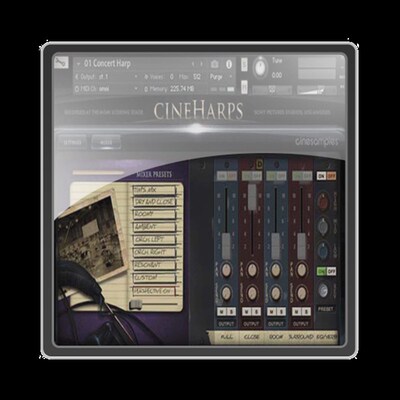 极速Cinesamples CiCneHarps KONTAKT