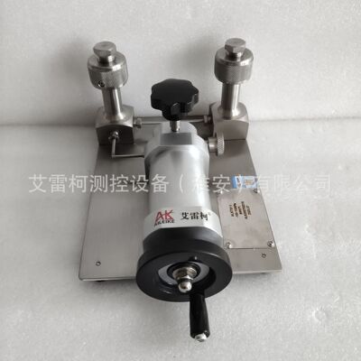 微压压力校验台JDQ-06S真空型手动检查装置台式压力泵气压源