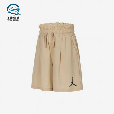 Nike/耐克正品JORDAN大童宽松经典运动系带短裤JD2422064GS-003