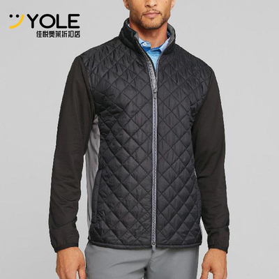 Puma/彪马正品GolfFrostQuiltedJacket新款经典夹克外套62152-01