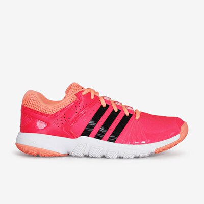 Adidas阿迪达斯正品Quick Force 5.1女款减震羽毛球鞋AF4898