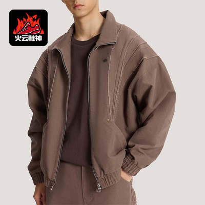 Adidas/阿迪达斯正品三叶草男士复古梭织运动夹克薄外套KR2620
