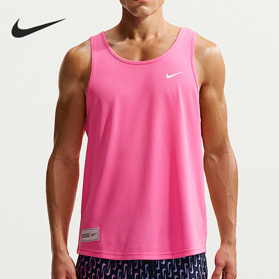 Nike/耐克正品夏季男士休闲无袖运动健身透气背心T恤HV7073-649