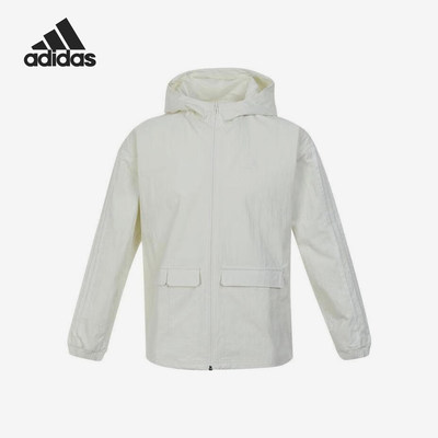 Adidas/阿迪达斯正品当季新款大童梭织双层拉链外套JN9604