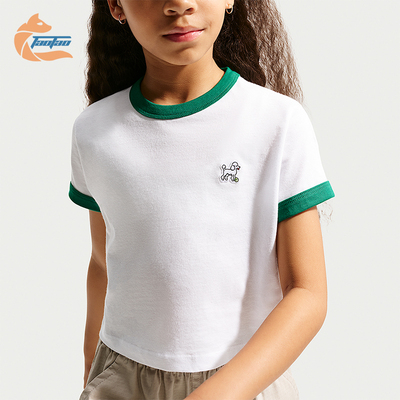 Nike/耐克正品Sportswear新款白绿色逛街经典短袖T恤IR4948-101