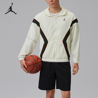 Nike/耐克正品Jordan男士运动复古轻便防晒衣夹克外套IB7256-100