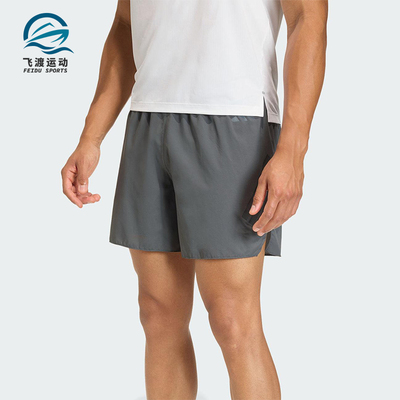 Adidas/阿迪达斯正品2025男士训练跑步松紧腰透气运动短裤KD3854