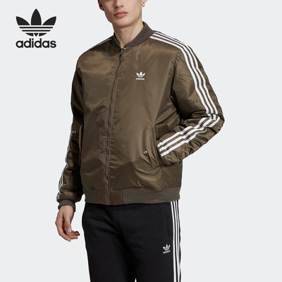 Adidas/阿迪达斯正品三叶草经典男子保暖运动休闲棉服ED5826