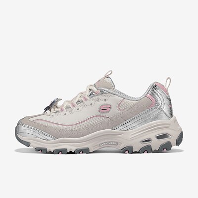 Skechers斯凯奇正品D'LITES 1.0 WOMEN女款低帮老爹鞋150720-WSLP
