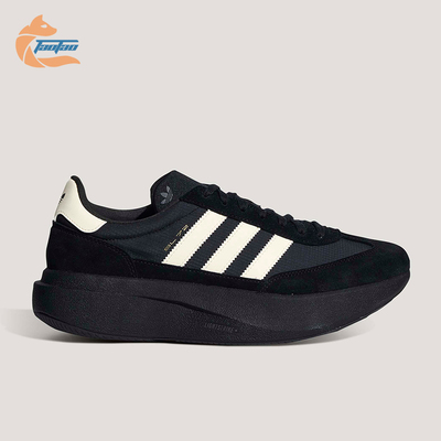 Adidas/阿迪达斯正品三叶草男女同款厚底耐磨低帮运动鞋KK3073