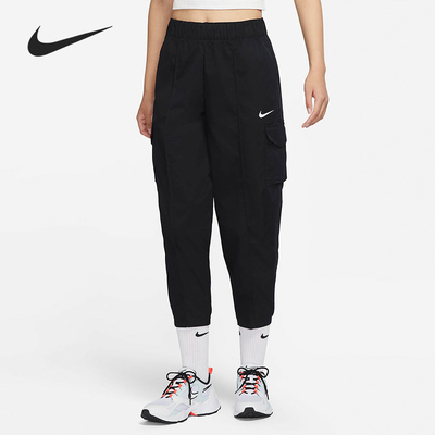 Nike/耐克正品当季新款高腰宽松运动休闲长裤DD5984-010