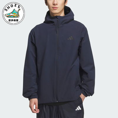 Adidas/阿迪达斯正品V SFT SHELL JK男女休闲运动宽松外套KF5223
